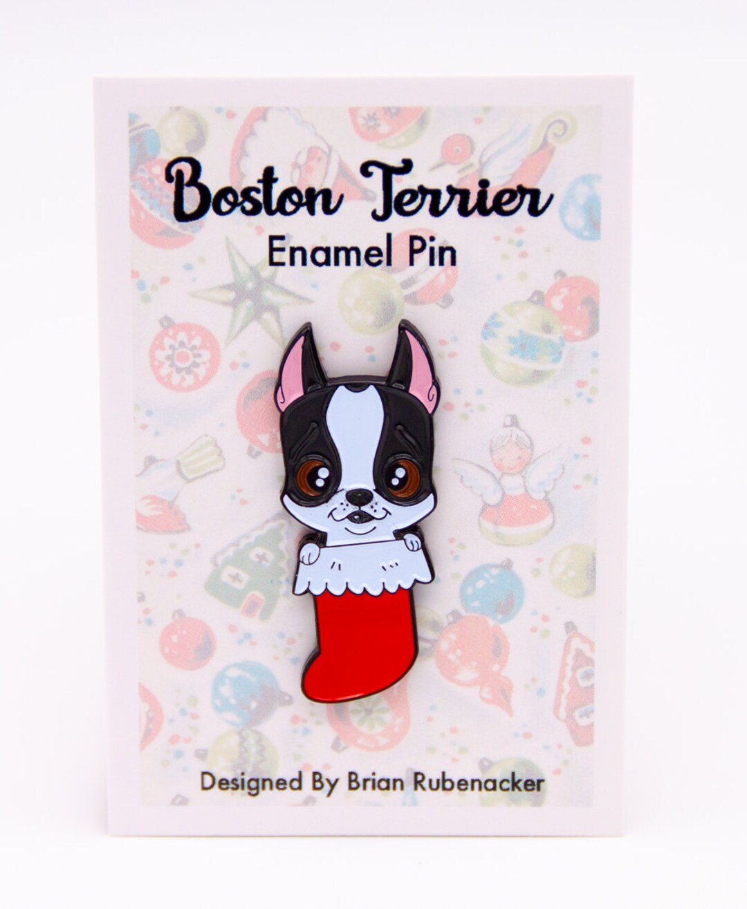 Boston Terrier Gift, Boston Terrier Pin, Boston Terrier Lapel Pin ...