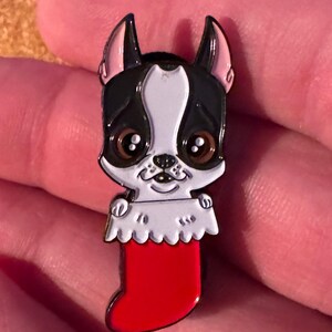 Boston Terrier Gift, Boston Terrier Pin, Boston Terrier Lapel Pin ...