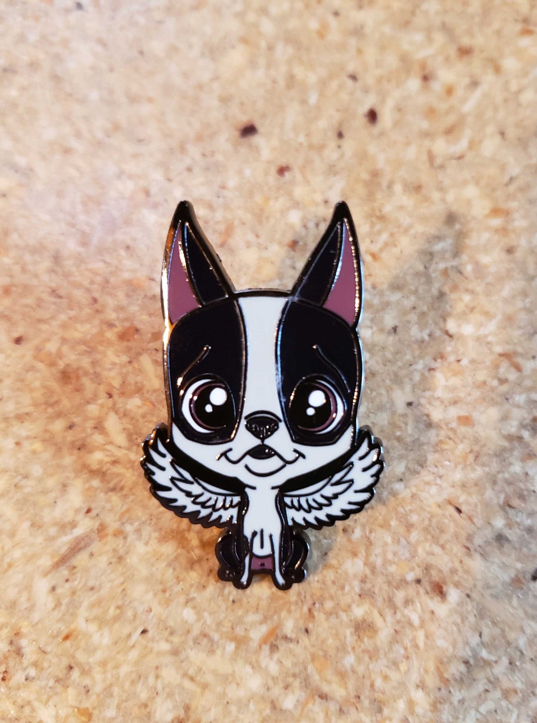 Boston Terrier Gift, Boston Terrier Pin, Boston Terrier Lapel Pin, Cute ...