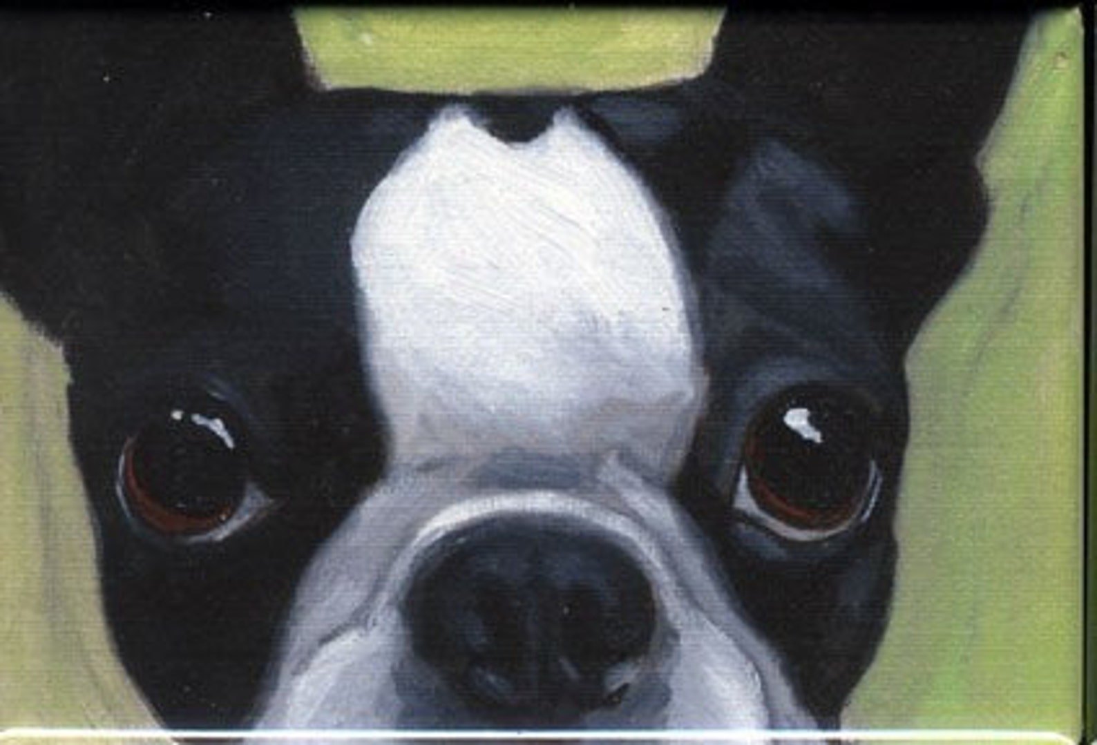 Boston Terrier Magnet Cute Boston Terrier Gift Boston - Etsy