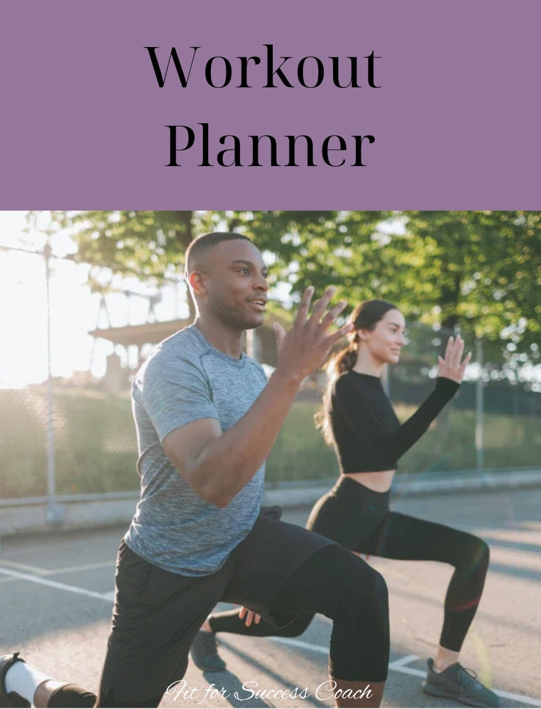 Workout Planner Digital and Printable - Etsy