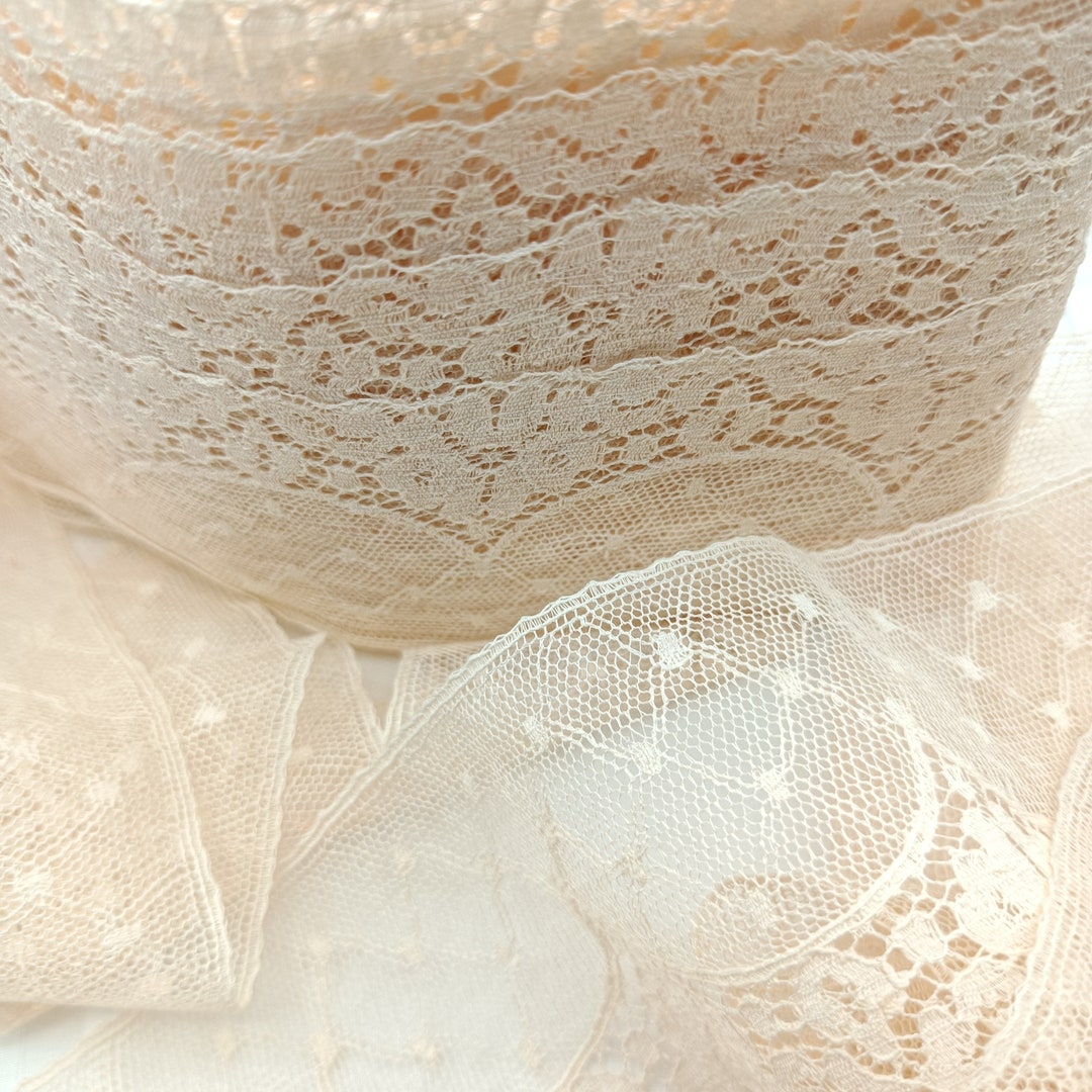 Vintage Soft Pink Lace - Sold by the Meter - 6cm Width - Etsy