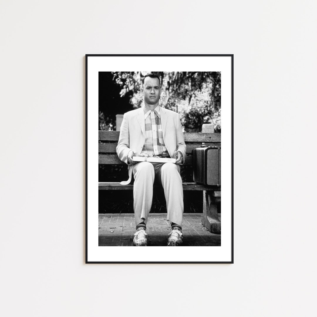 Tom Hanks Poster, American Culture Icon, Forrest Gump, Fan Poster ...