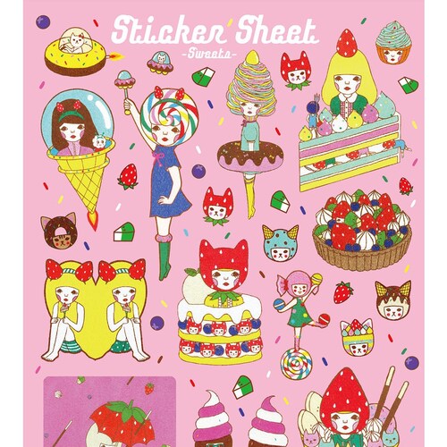 Sticker Sheet sweets - Etsy
