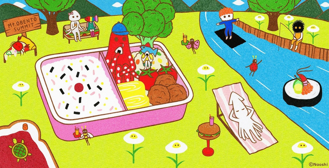 11×17 Art Print -the Obento Box- - Etsy