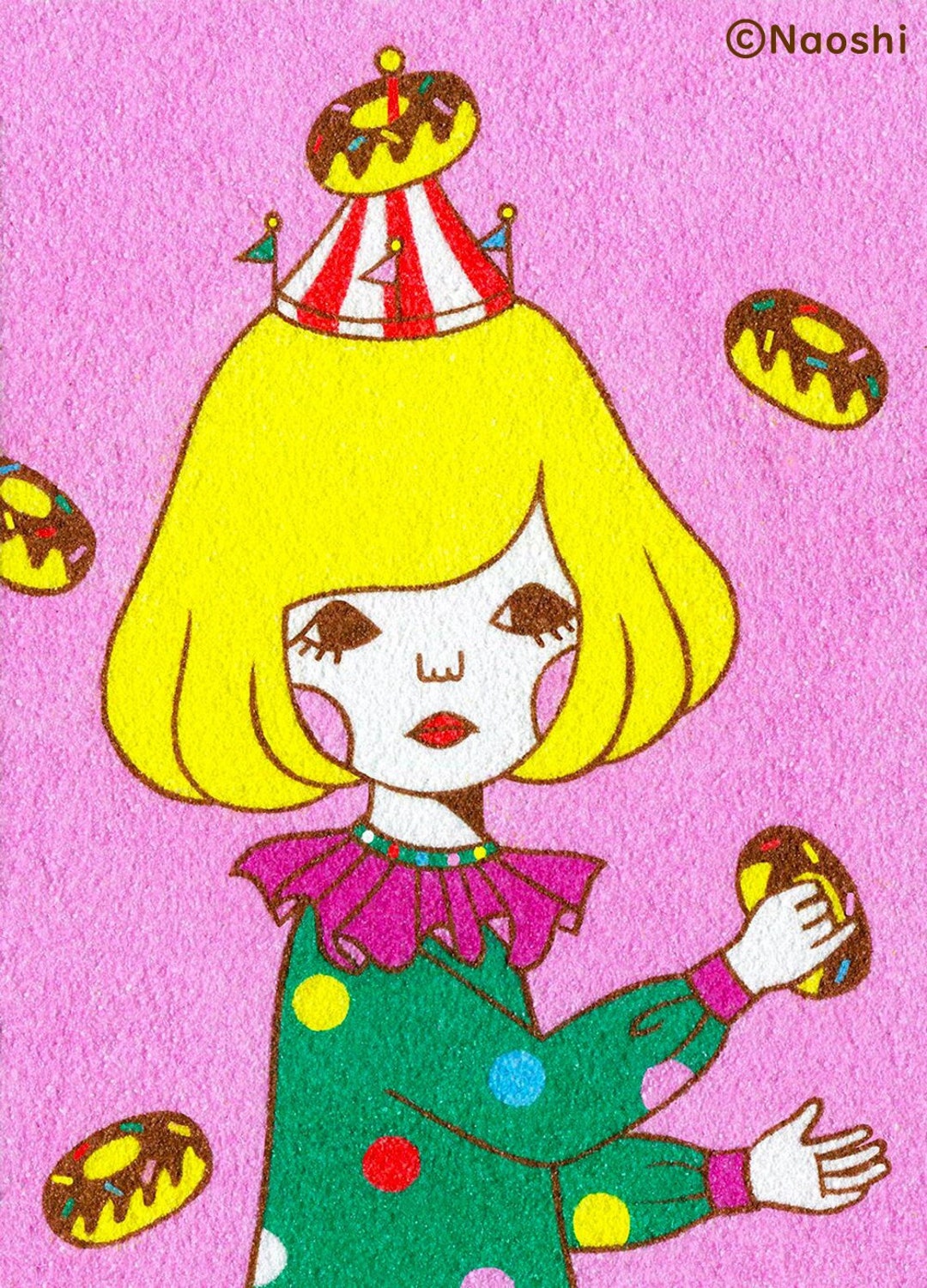 5×7 Art Print -juggle Girl- - Etsy