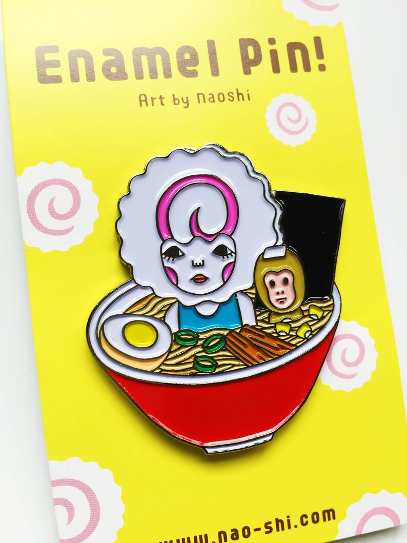 Soft Enamel Pin Ramen | Etsy