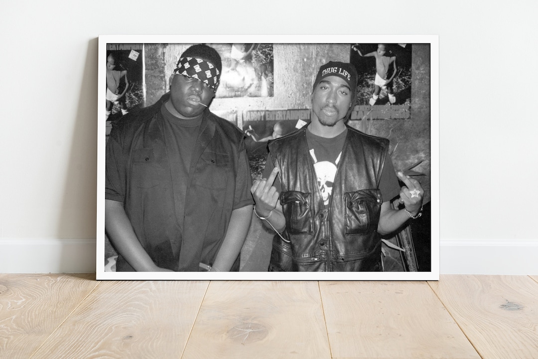 Poster of Biggie and 2pac tupac Shakur Notorious Big Biggie and 2PAC ...