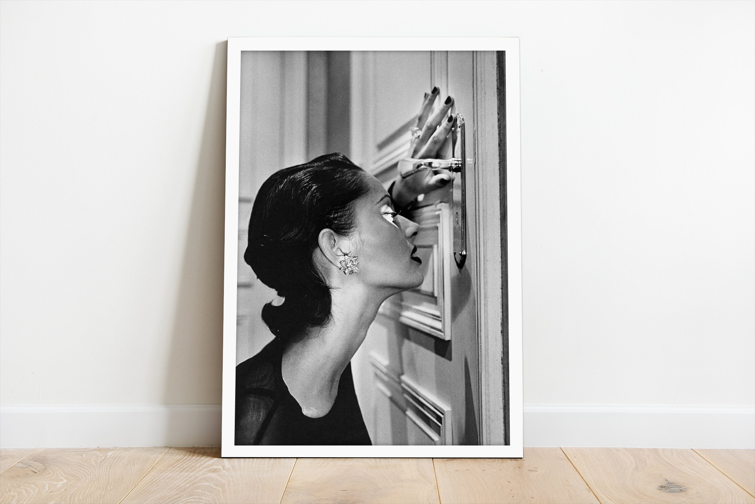 Helmut Newton Poster Through the Peephole Tiggy Helmut Newton Framed or ...