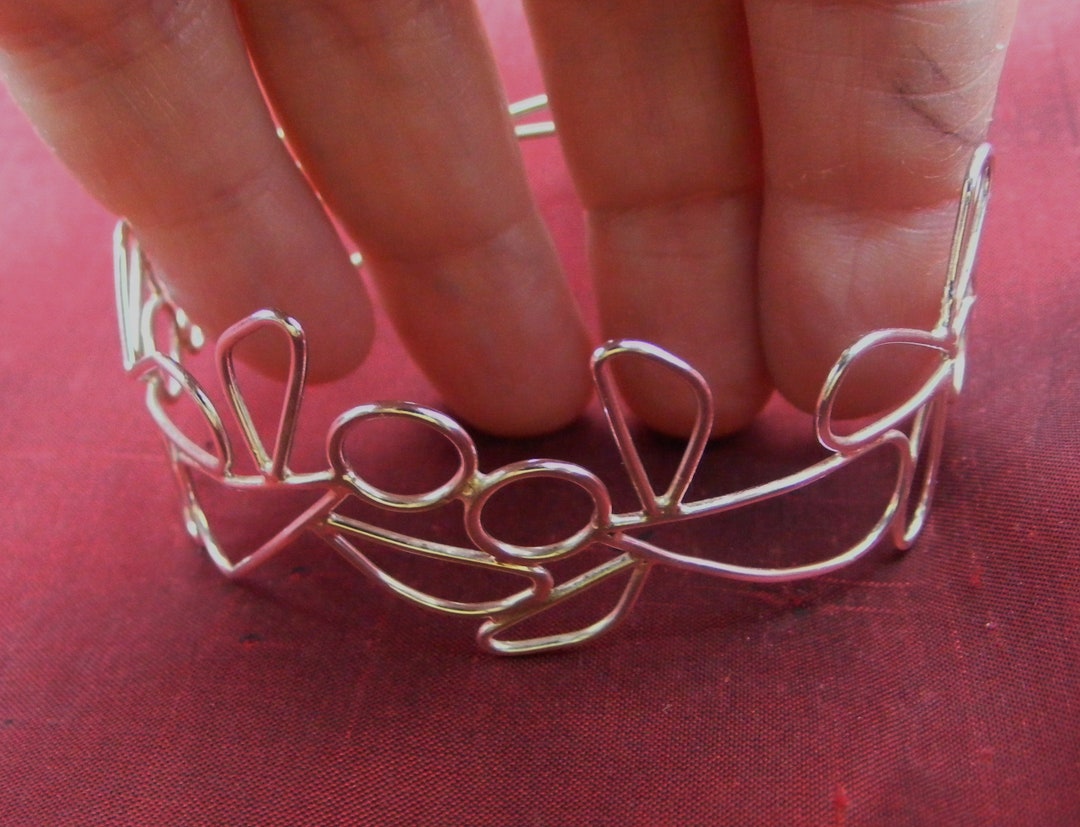 Silver Multiple Angel Bangle, Hallmarked Handmade Angel Bangle - Etsy