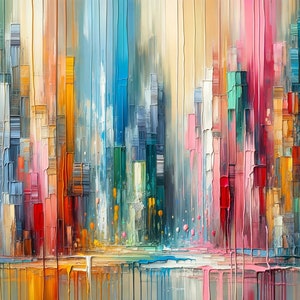 Vibrant Color Symphony Digital Download - Etsy