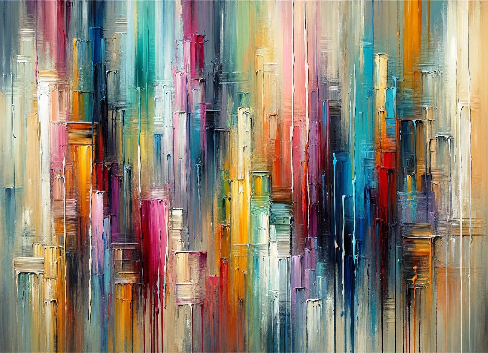 Vibrant Color Symphony Digital Download - Etsy