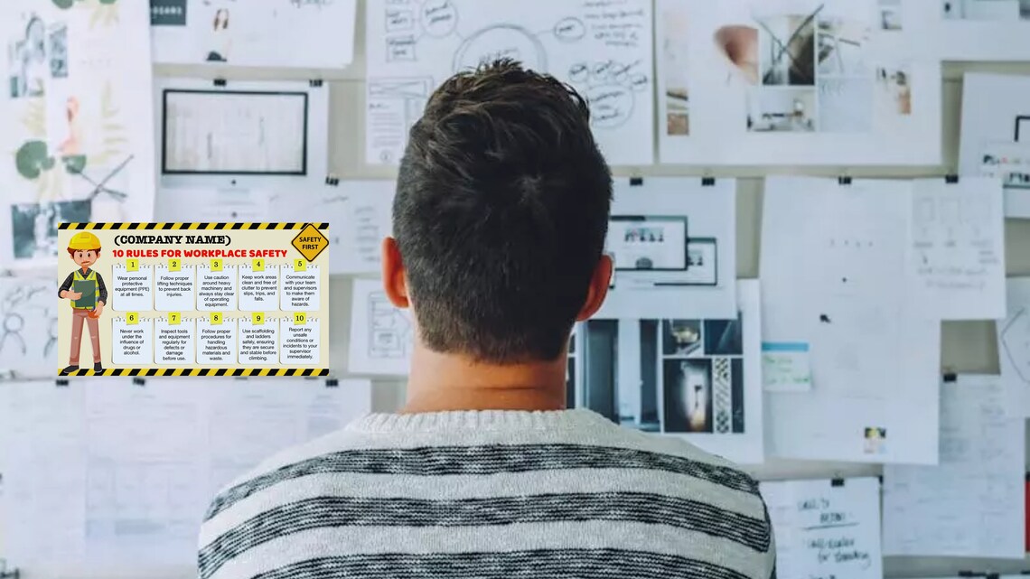 Workplace Site Safety Rules Template | Editable PPT File | HR Template ...