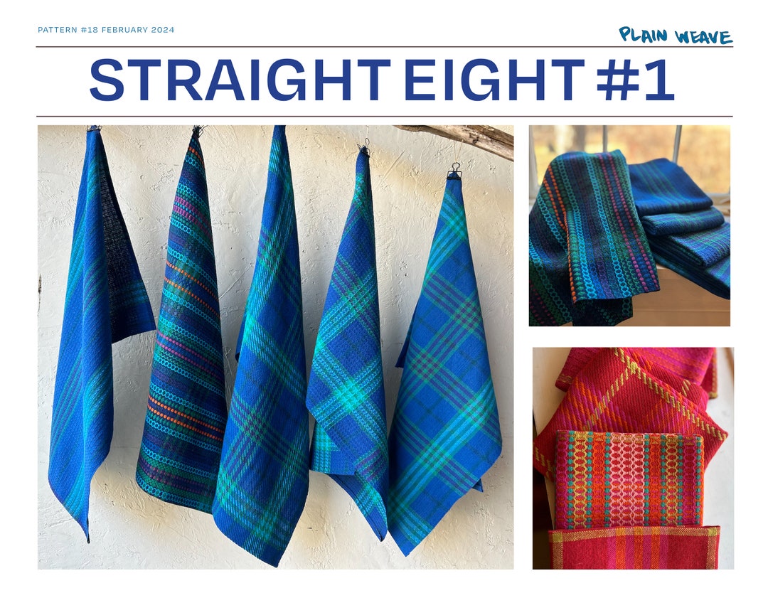 Straight Eight Towels - Etsy