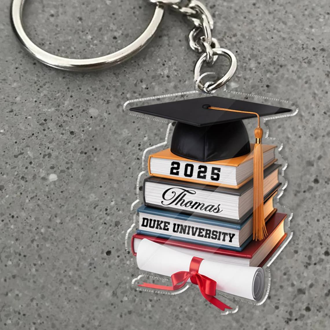 Personalized Graduation Class of 2025 Keychains, Senior 2025 Gifts ...