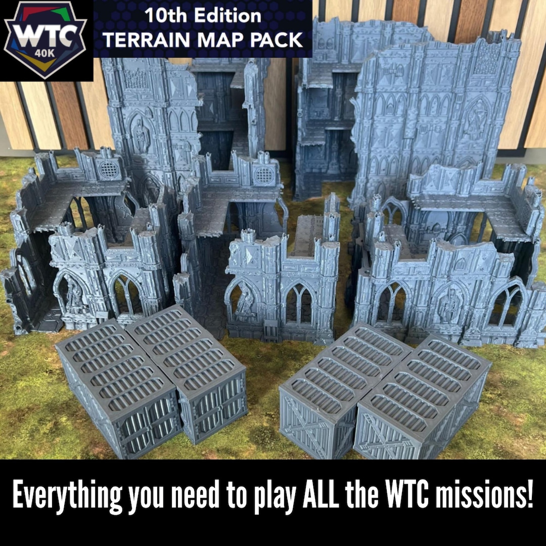 10th Edition Terrain for WTC Grimdark Wargames | Tournament Ready ...