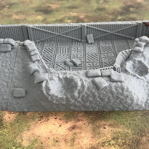 Modular Trenches With Bunker – Terrain for Warhammer 40K, Kill Team ...