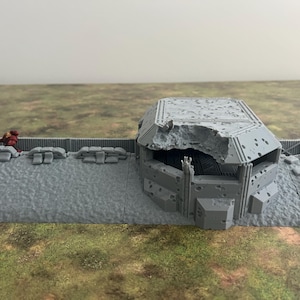 Modular Trenches With Bunker – Terrain for Warhammer 40K, Kill Team ...