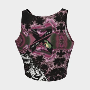 Custom Lost Lands Merch Fan Made Crop Top | Unique Festival Wear | EDM ...