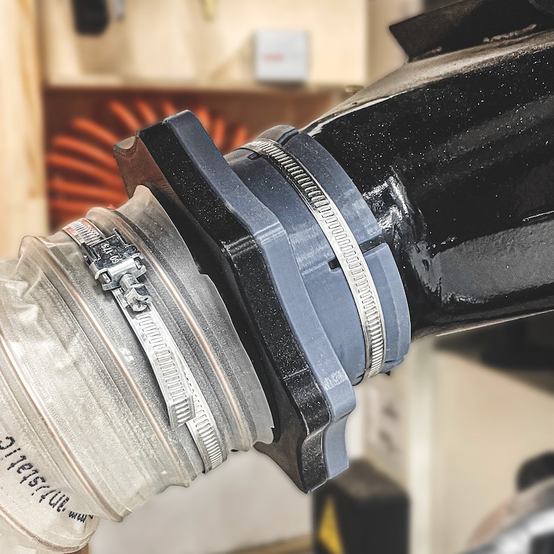 Magnetic DUST Port Connector 100mm - Perfect for DIY Projects, CNC and ...