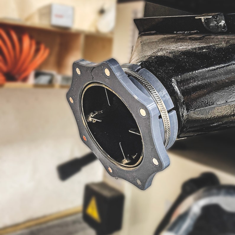 Magnetic DUST Port Connector 100mm - Perfect for DIY Projects, CNC and ...