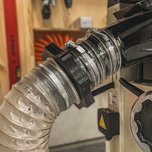 Magnetic Duct Quick Connector 140mm - Perfect for DIY Projects, CNC and ...