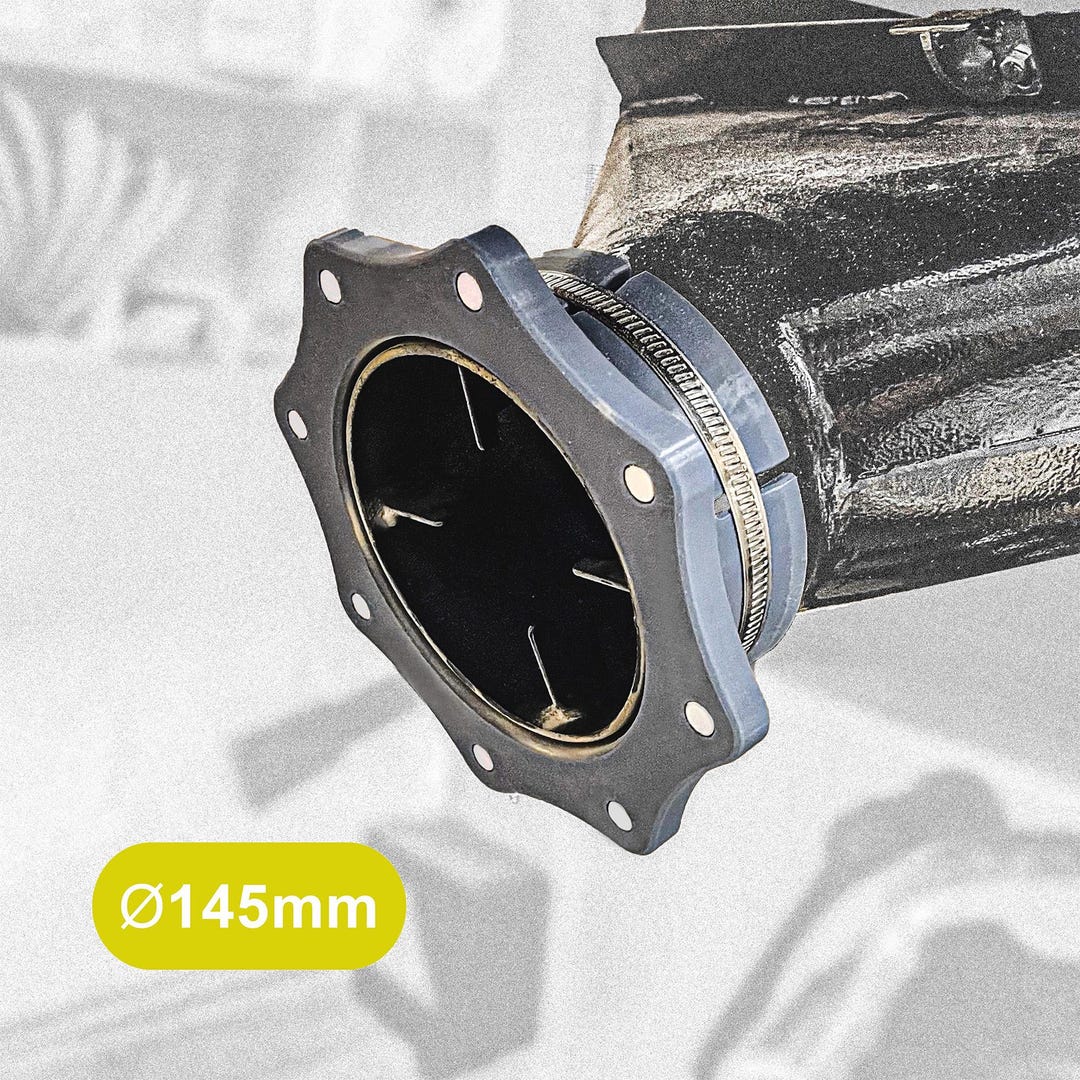 Magnetic DUST Port Connector 145mm - Perfect for DIY Projects, CNC and ...