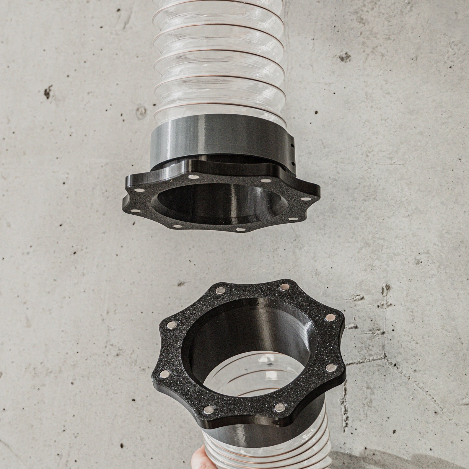 Magnetic Duct Quick Connector 140mm - Perfect for DIY Projects, CNC and ...