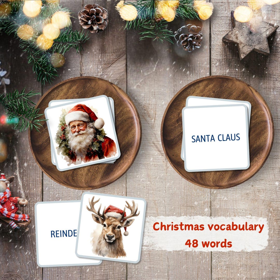 Matching Game Based on Pairing Images and Words, Learning to Read ...