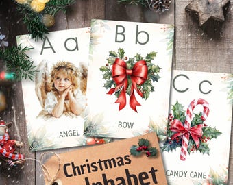 Christmas Cards for Kids, Christmas Flashcards, Christmas Preschool ...