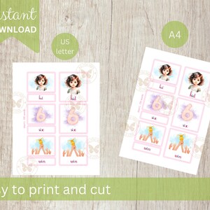 CVC, Word Short I, Pink Series Montessori, Kindergarten Printable ...