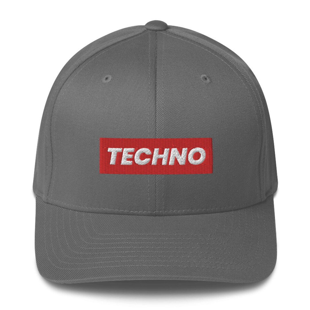 Techno Fitted Hat - Etsy