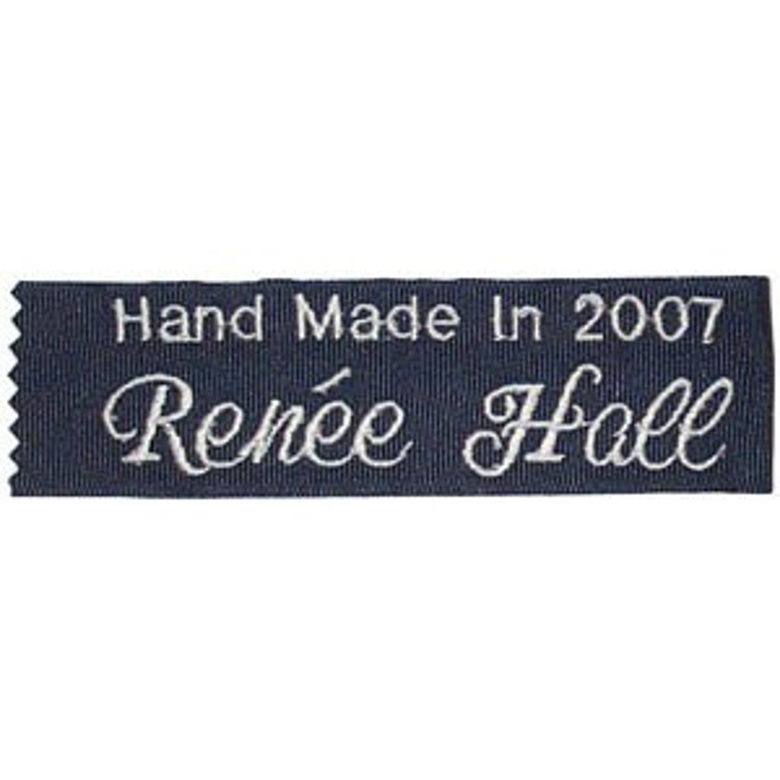 Personalized Embroidered Quilt Labels (SINGLE - ONE LABEL) - Etsy