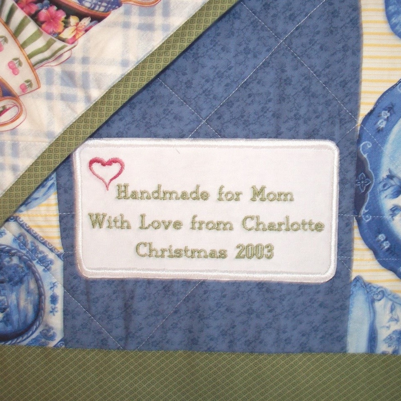 Quilt Labels Personalized - Etsy