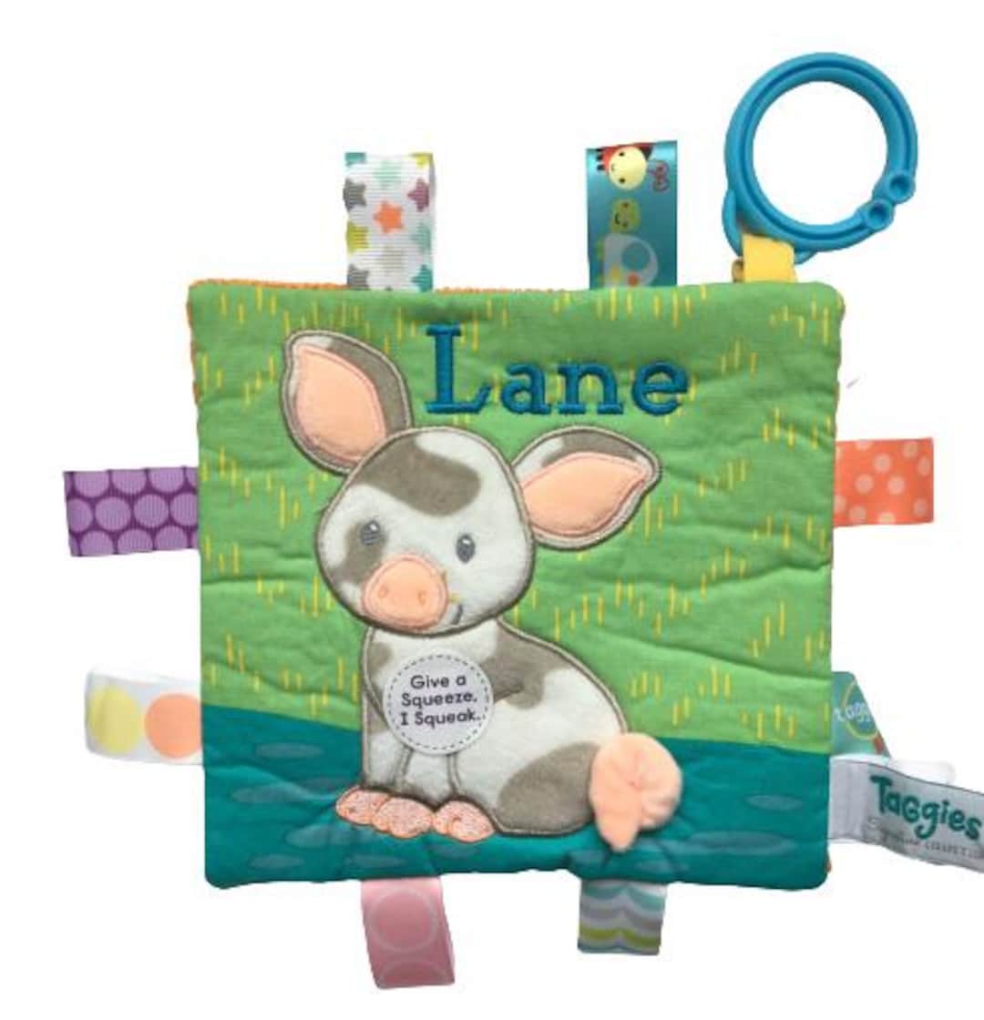 Crinkle Me Taggies the Portable Attach to Baby Gear Taggie Tactile Toy ...