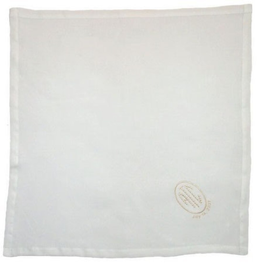 Linen Hankerchief for Men Embroidered and Personalized - Etsy