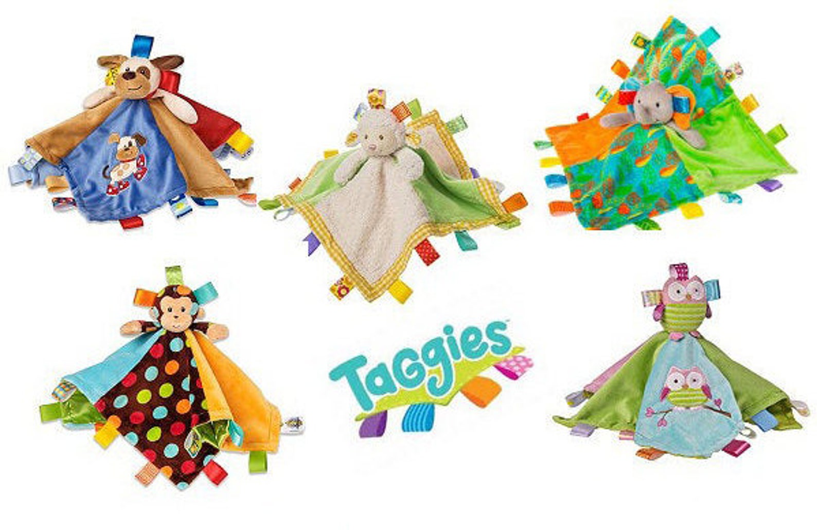 Custom Embroidered Personalized Character TAGGIES™ Blanket, Dog ...