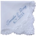 Beautiful Plauen Lace Personalized Hankie Embroidered With Name or ...
