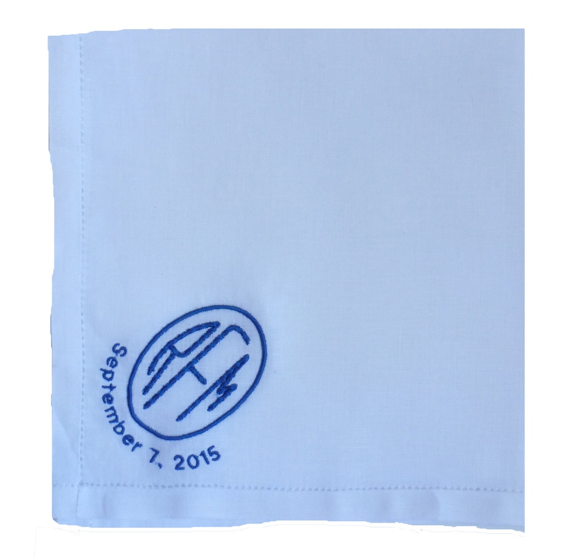 Embroidered and Personalized Linen Hankerchief for Men - Etsy