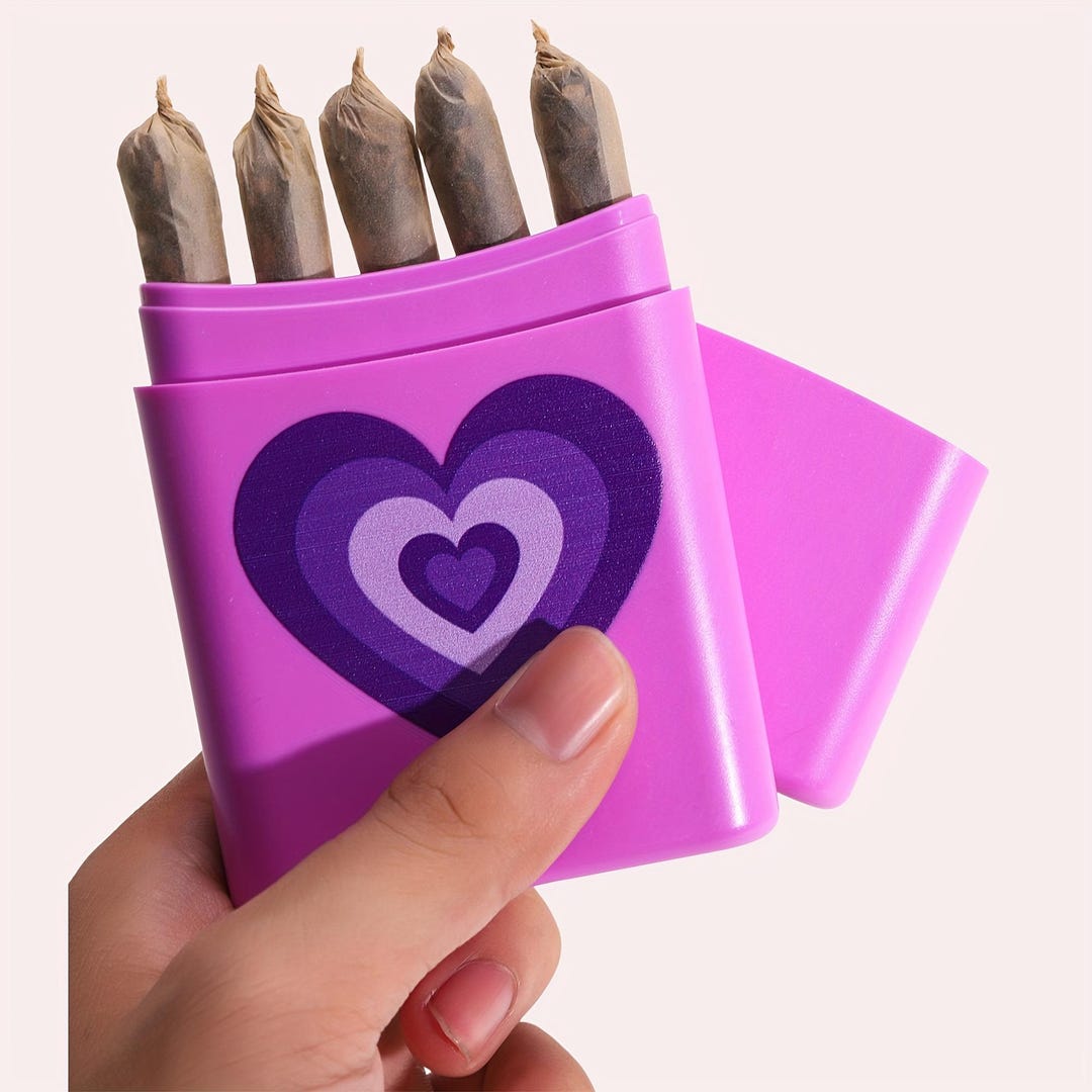 5-hole King Size Pre-roll Cone Holder | Classic Black & Vibrant Colors ...