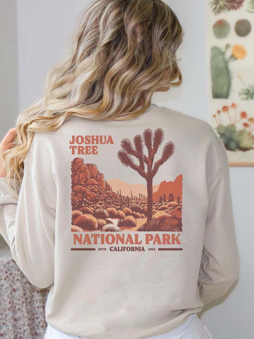 Joshua Tree National Park Sweatshirt, California Sweatshirt, Joshua ...