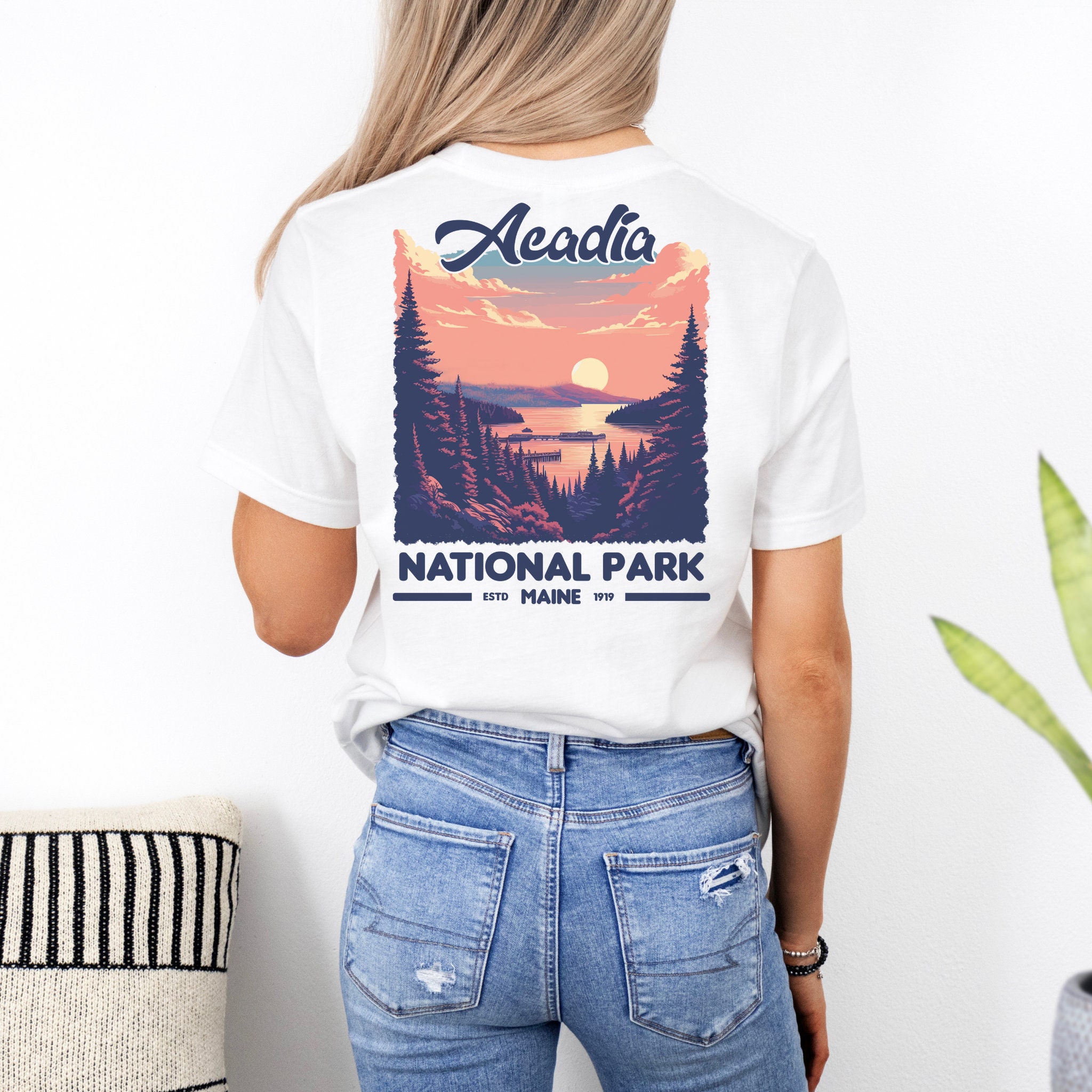 Acadia National Park Shirt, Maine Shirt - Etsy