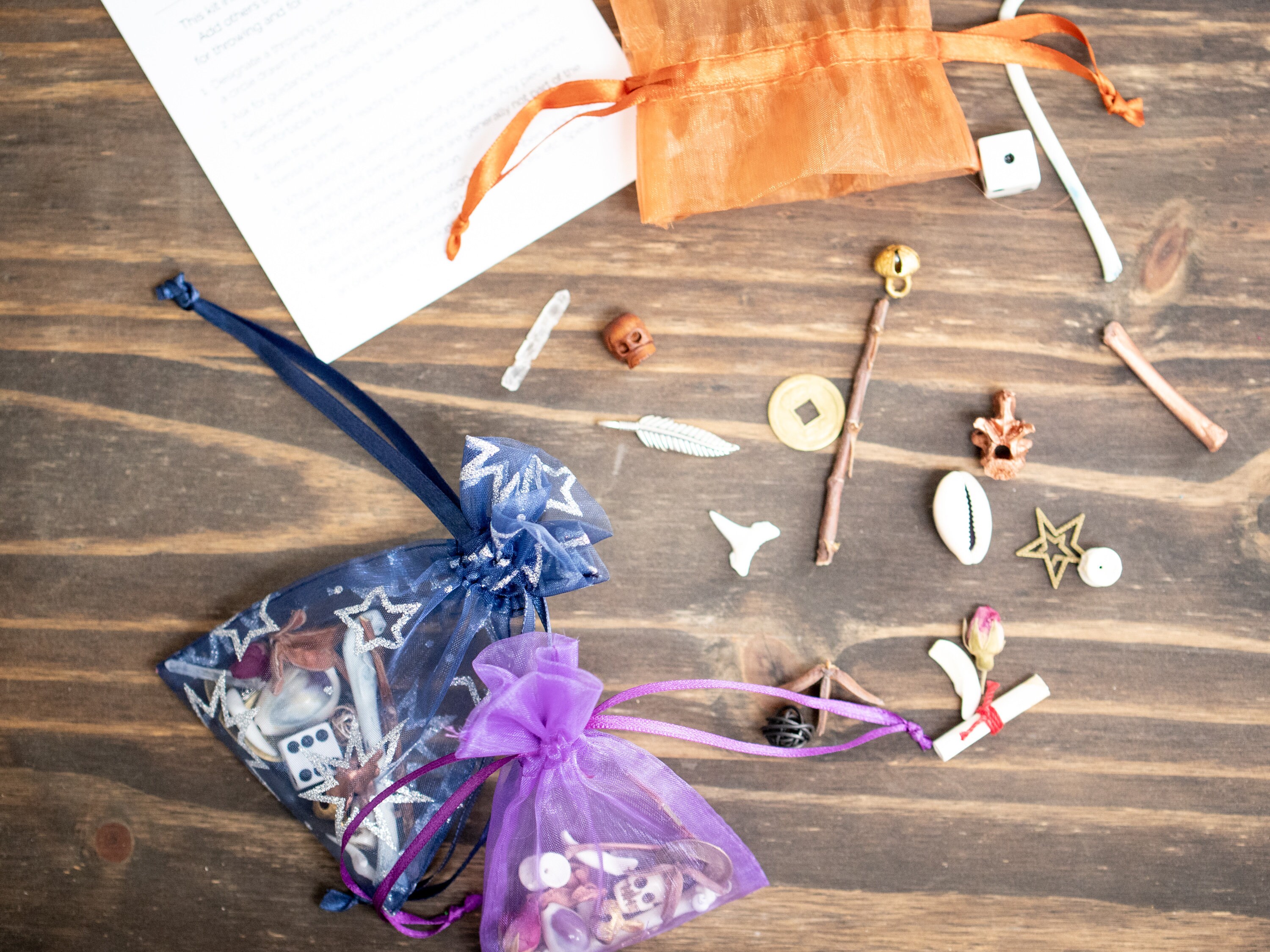 Bone Throwing Kit, Starter Kit for Throwing Bones, 15-20 Pieces ...