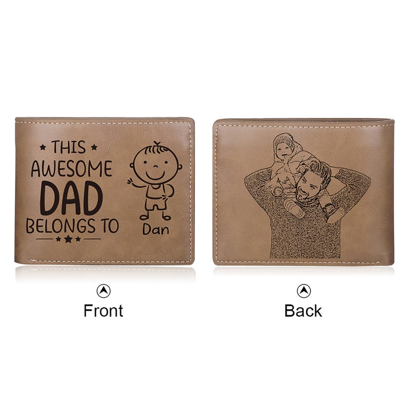 Personalized Wallets Men's Leather Wallets custom Photo Wallets this ...