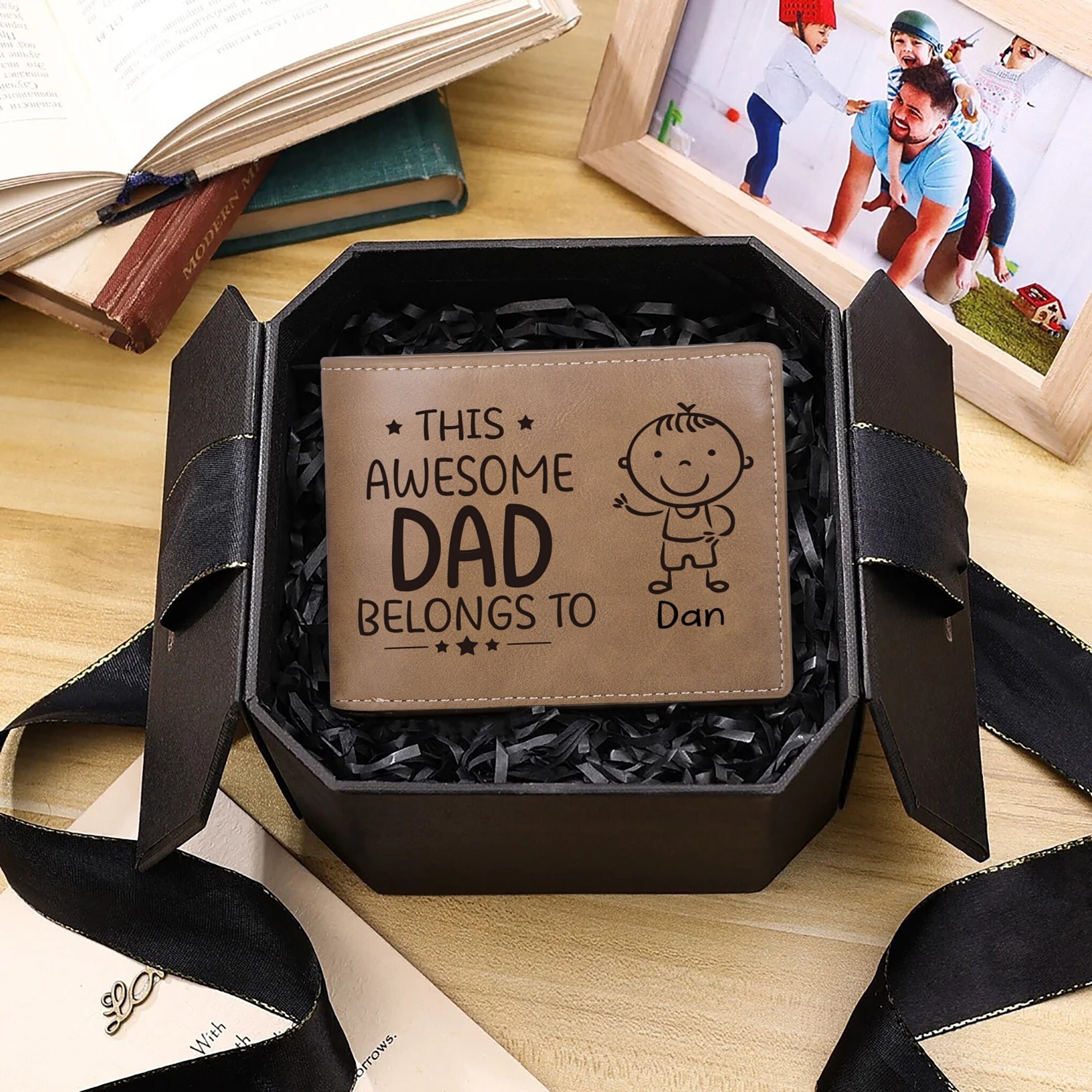 Personalized Wallets Men's Leather Wallets custom Photo Wallets this ...