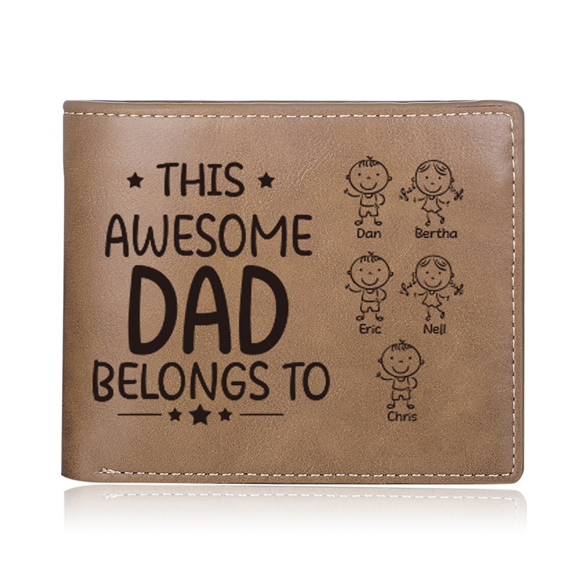 Personalized Wallets Men's Leather Wallets custom Photo Wallets this ...
