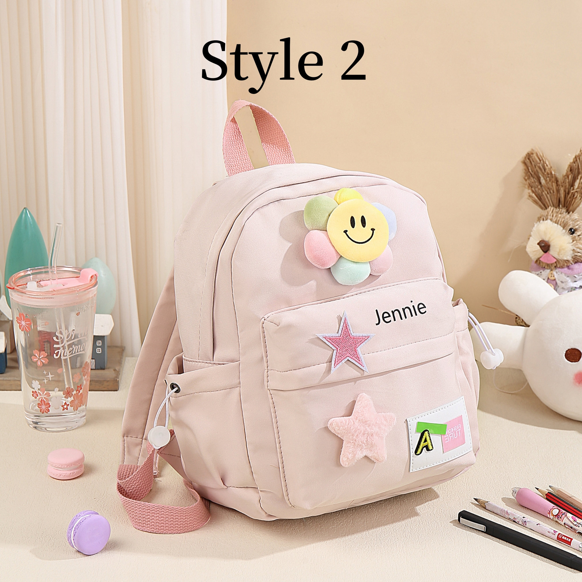 Personalized Children's Backpack Custom Name Children's Backpack back ...