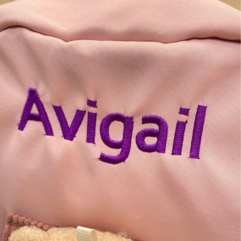 Personalized Children's Backpack Custom Name Children's Backpack back ...