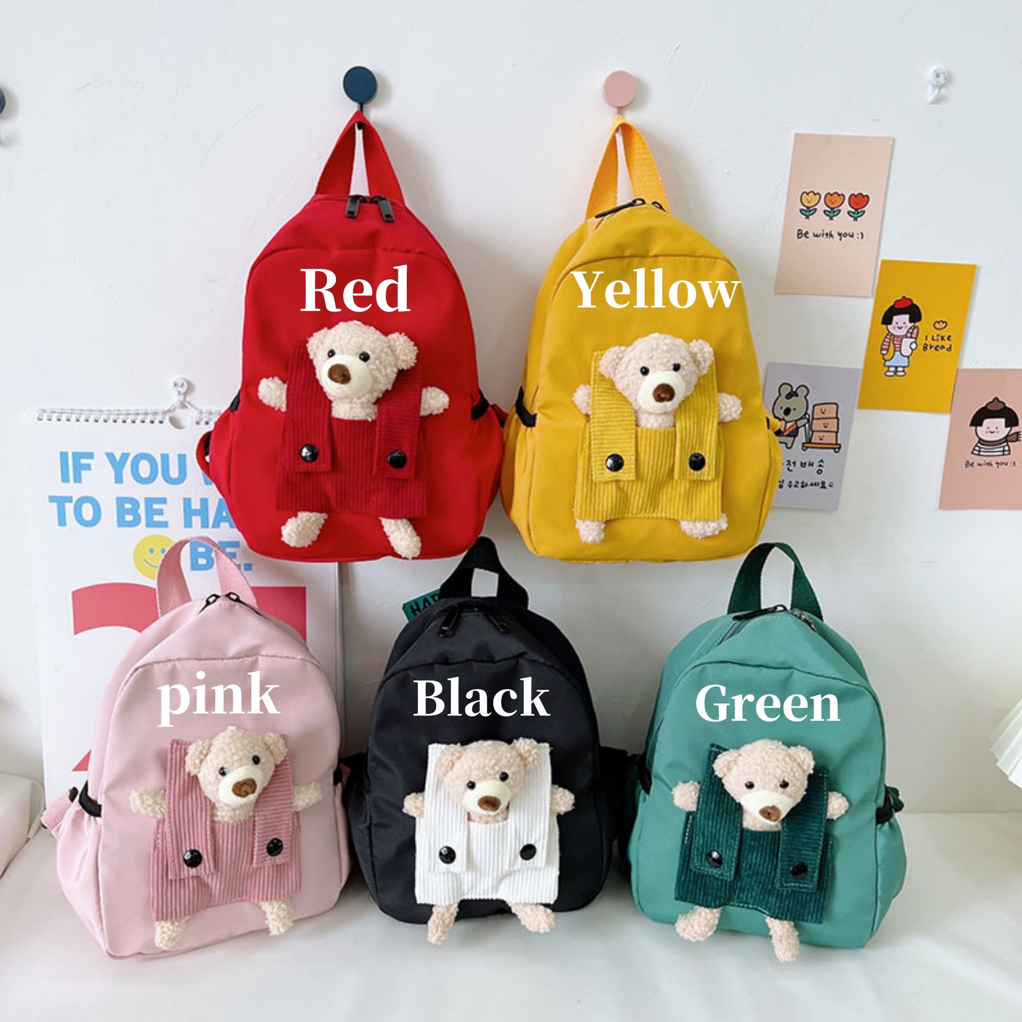 Personalized Children's Backpack Custom Name Children's Backpack back ...