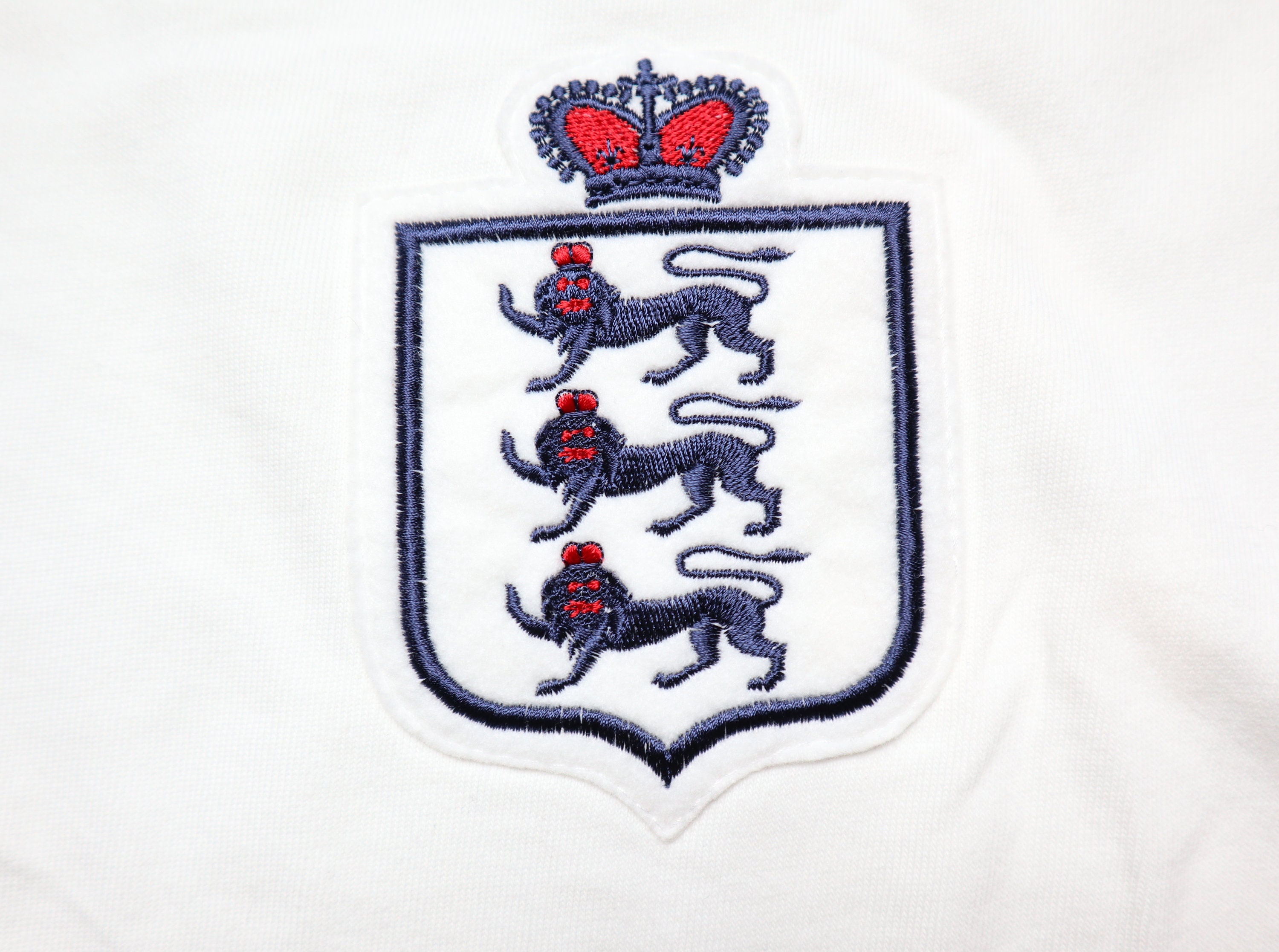 England 1872 Home Retro Replica Long Sleeve Football Shirt Soccer ...